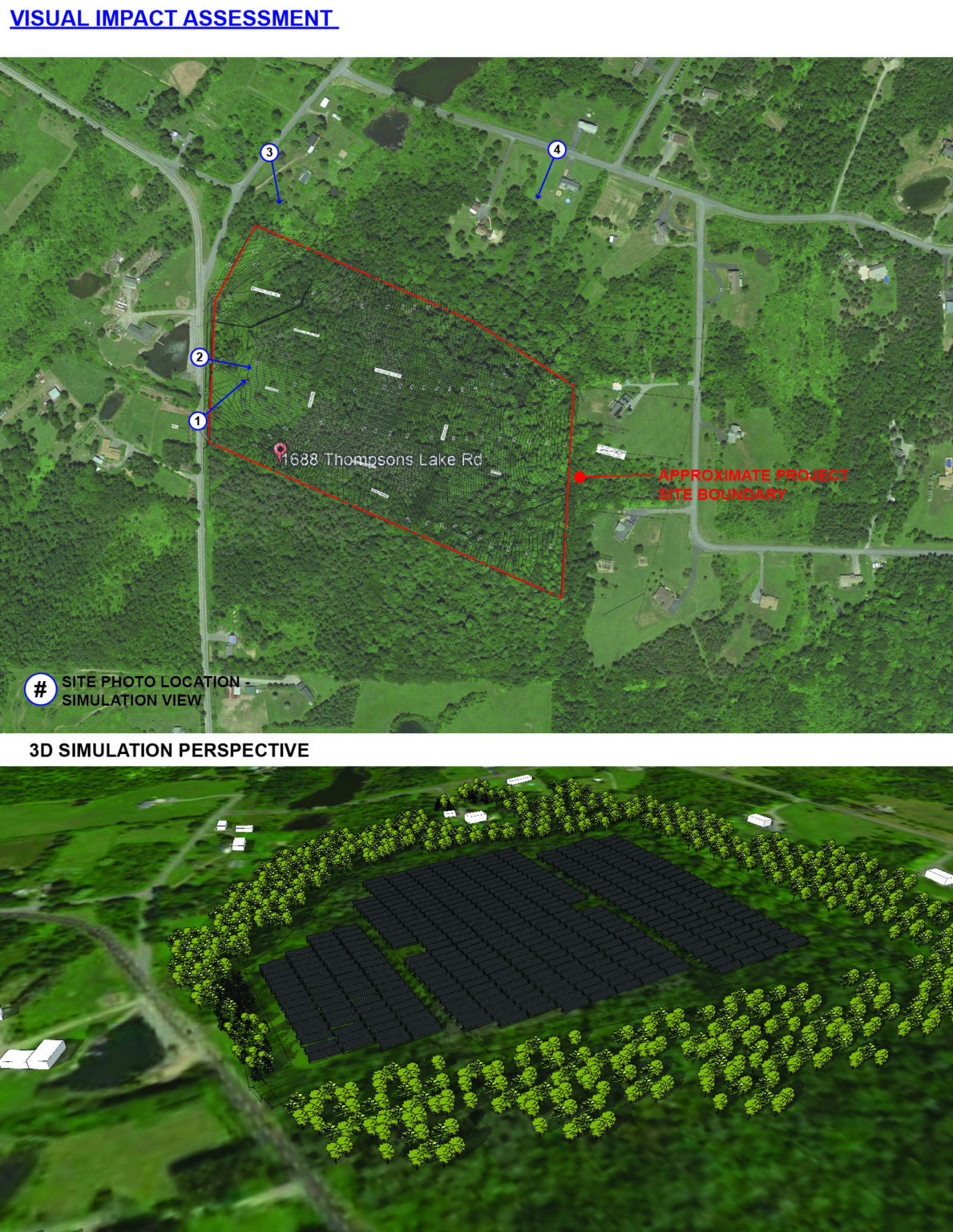 Visual Impact Mitigation for Solar Arrays | Wendel